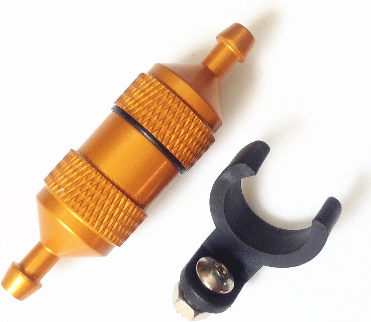 Amazon.com: Large Aluminum Fuel Filter with Primer Pump for 26cc RC ...