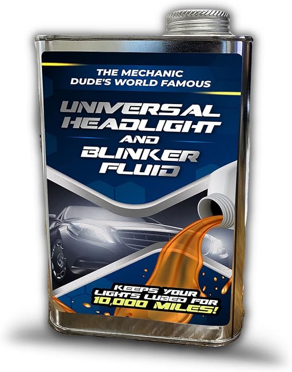 Amazon.com: Universal Headlight and Blinker Fluid - Keeps Your Lights ...