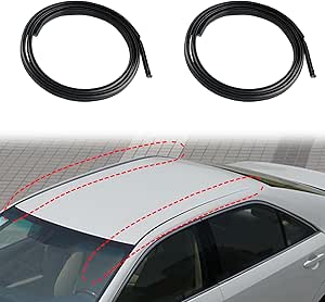 Amazon.com: JDMON Roof Drip Molding Strips Weatherstrip Compatible with ...