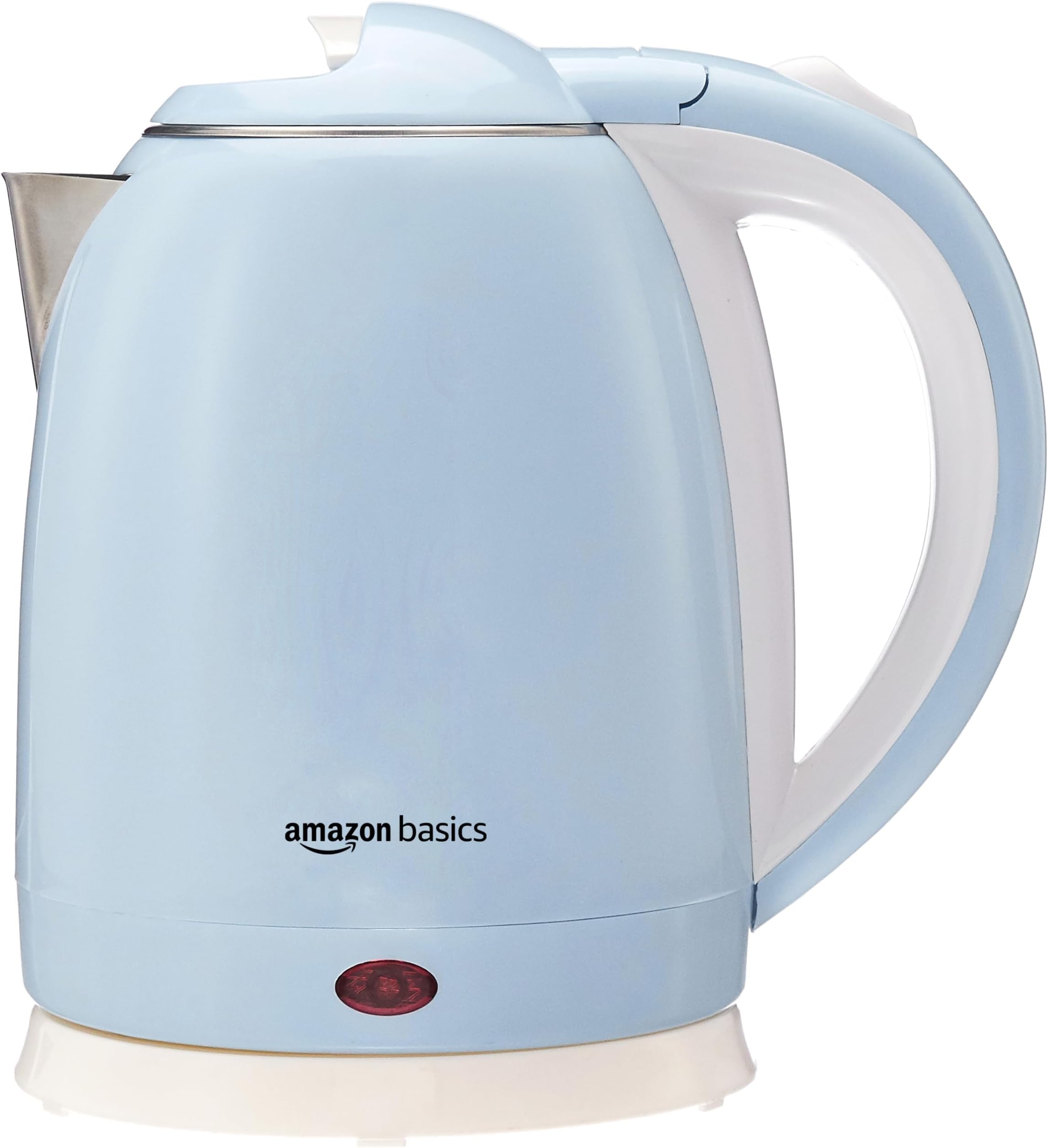 amazon basics 1.5 Liter Cool Touch Electric Kettle|1500 Watt|Stainless ...