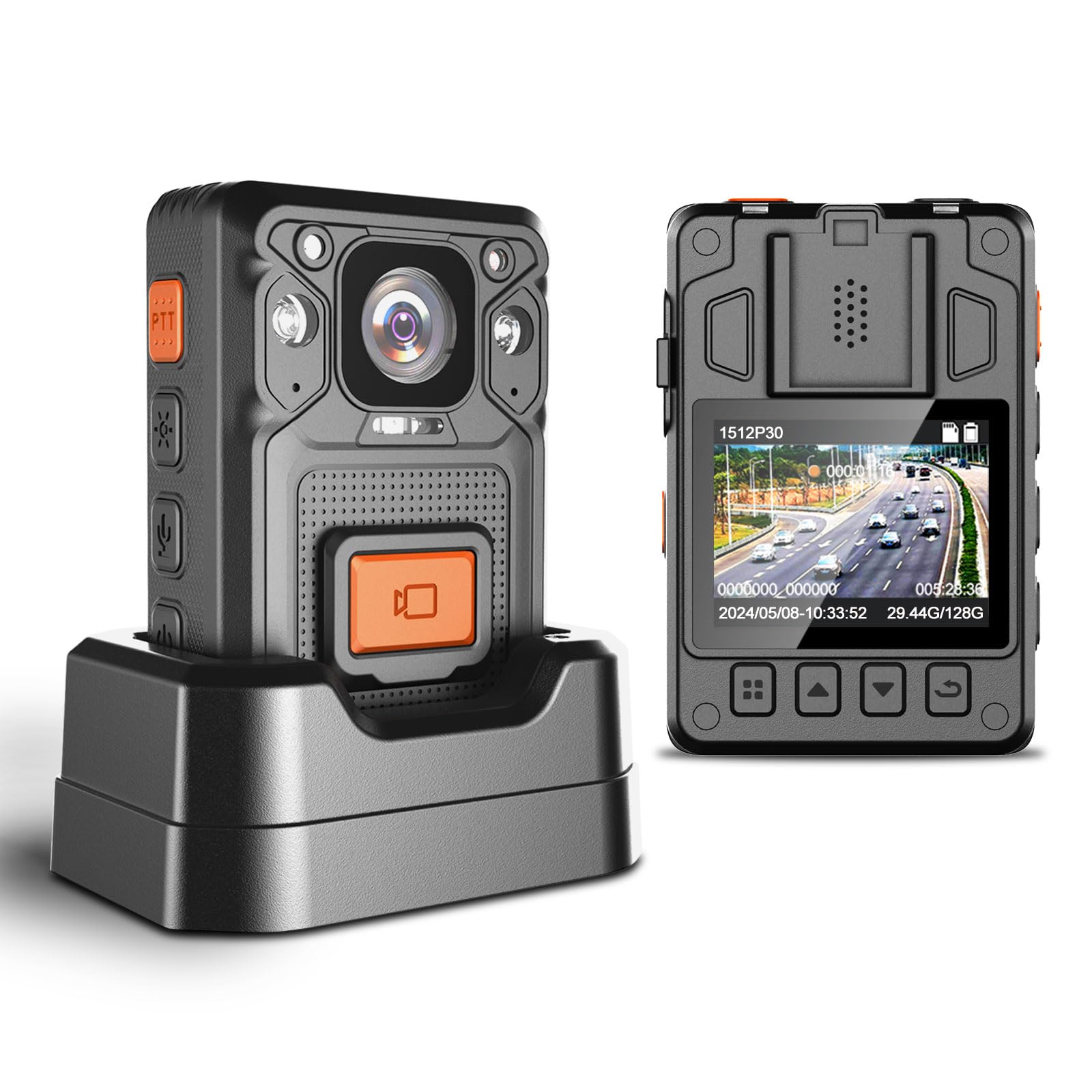 Snapklik.com : KAMMPLUS KP22-128GB Memory 25K Body Camera,14-Hours ...