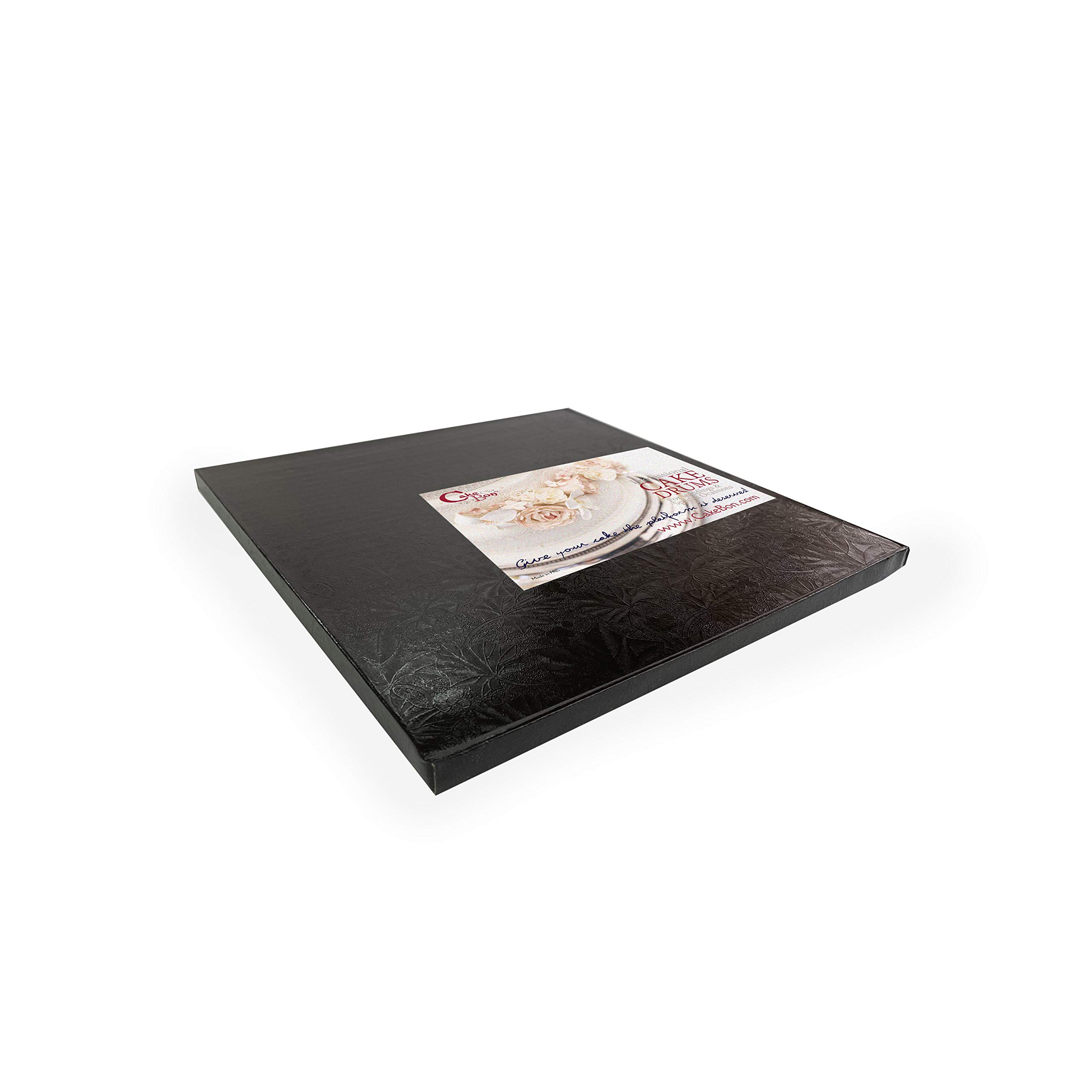 Snapklik.com : Cake Boards Square - Sturdy 1/2 Inch Thick Drums - 12 ...