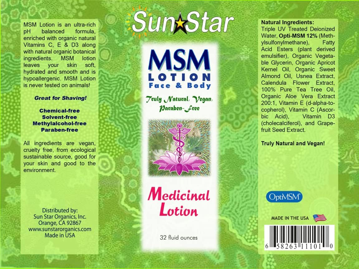 Amazon.com: NWC Naturals UltraPure MSM Lotion All Natural ...