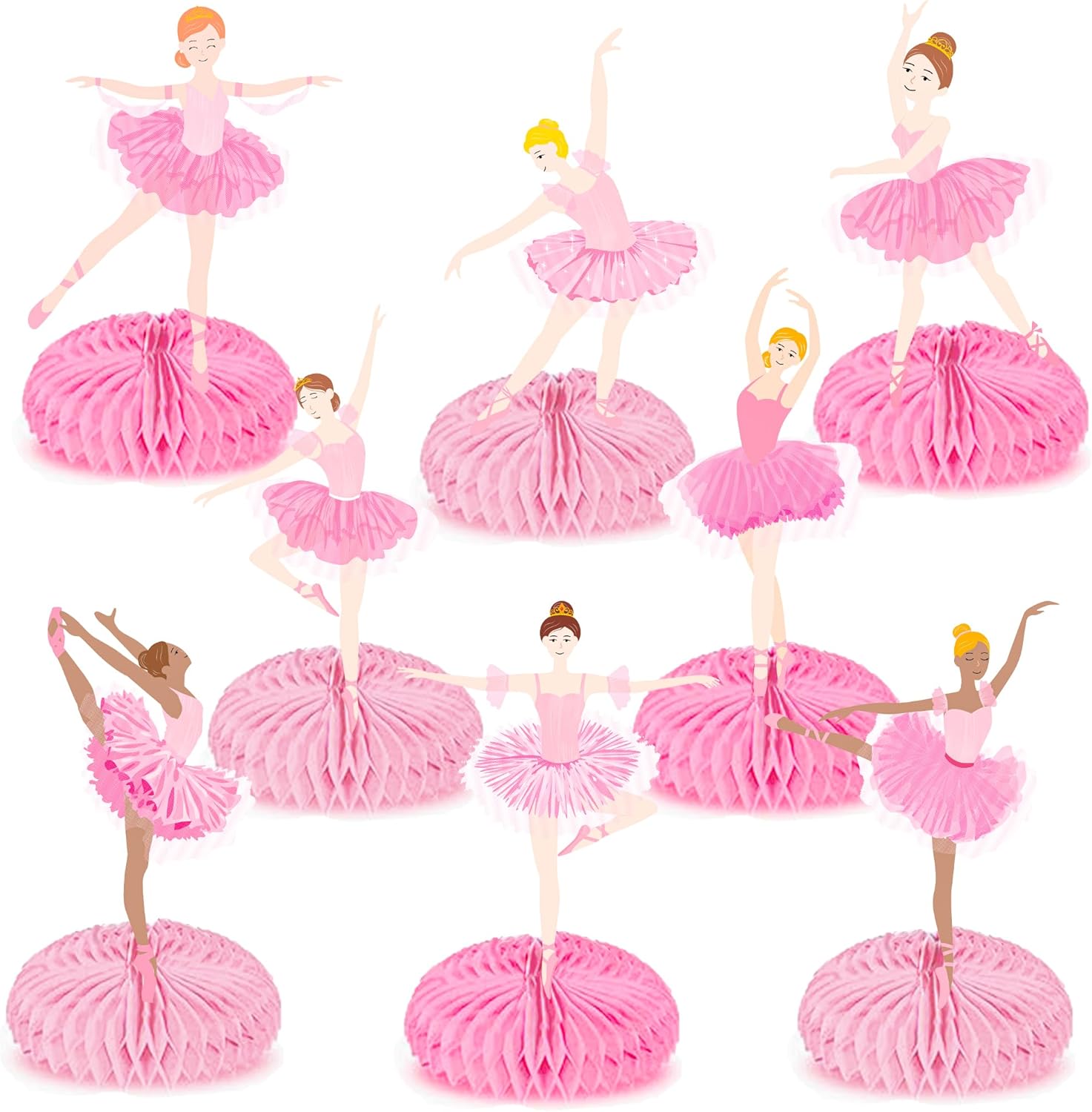 Amazon.com: Ballet Dance Honeycomb Centerpieces Ballerina Party ...
