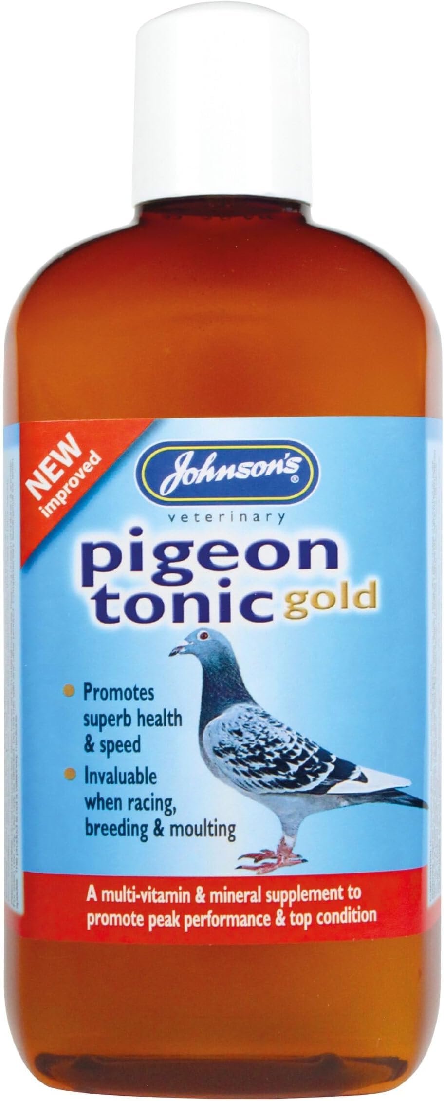 Johnsons Pigeon Tonic Gold 500ml : Amazon.co.uk: Pet Supplies