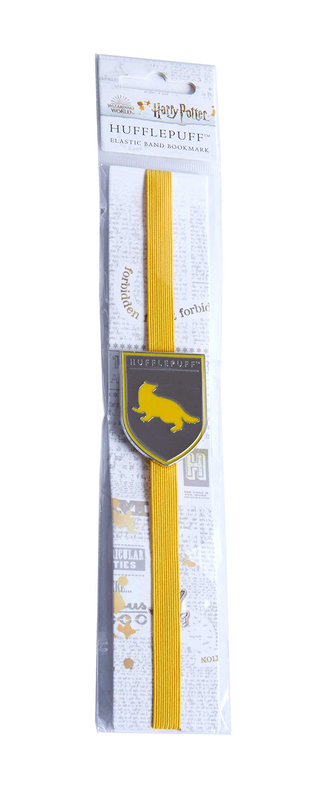 Harry Potter: Hufflepuff Elastic Band Bookmark (Classic Collection ...