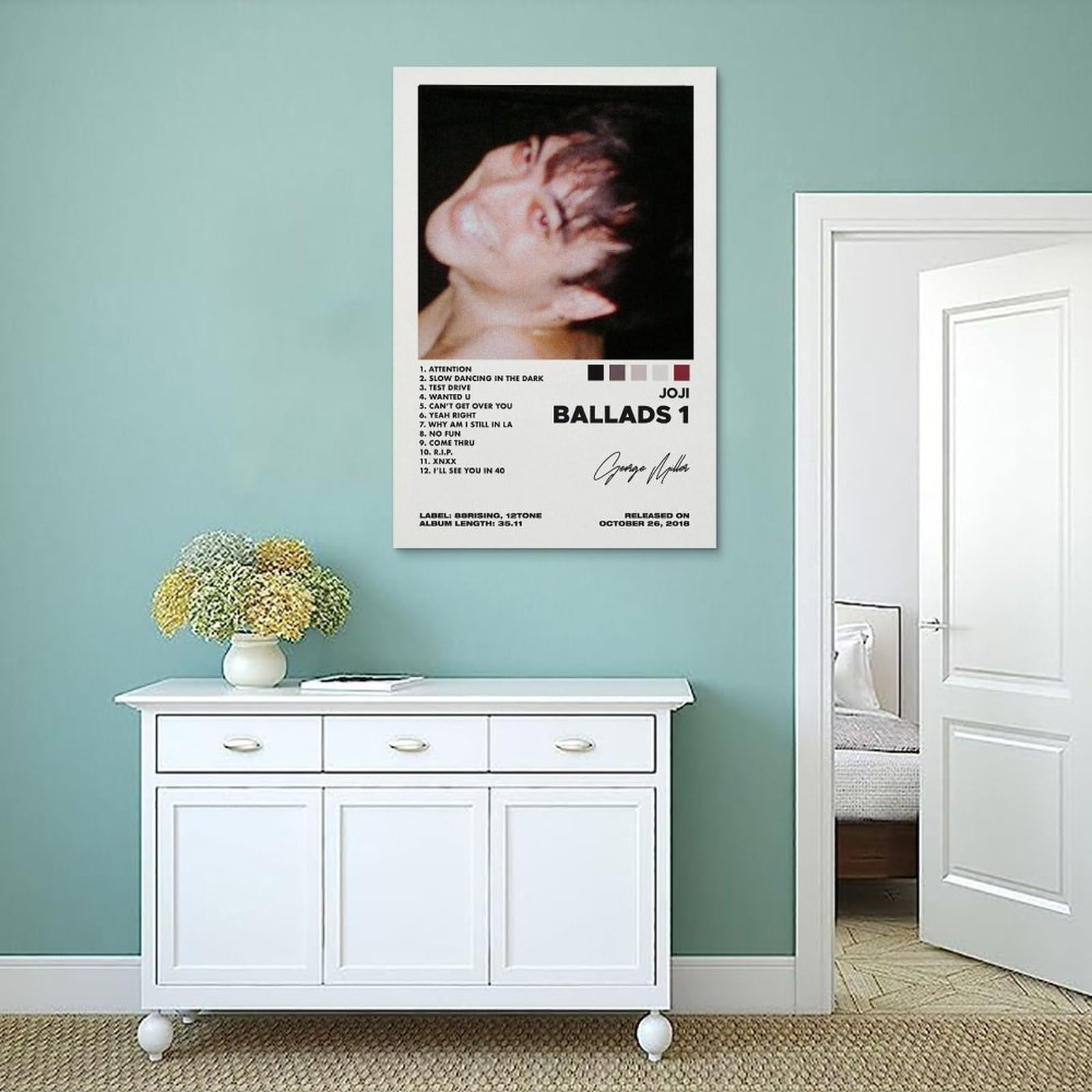 Snapklik.com : ShenMou Joji Ballads Album Cover Poster Canvas Art Poster And Wall Art Hanging ...
