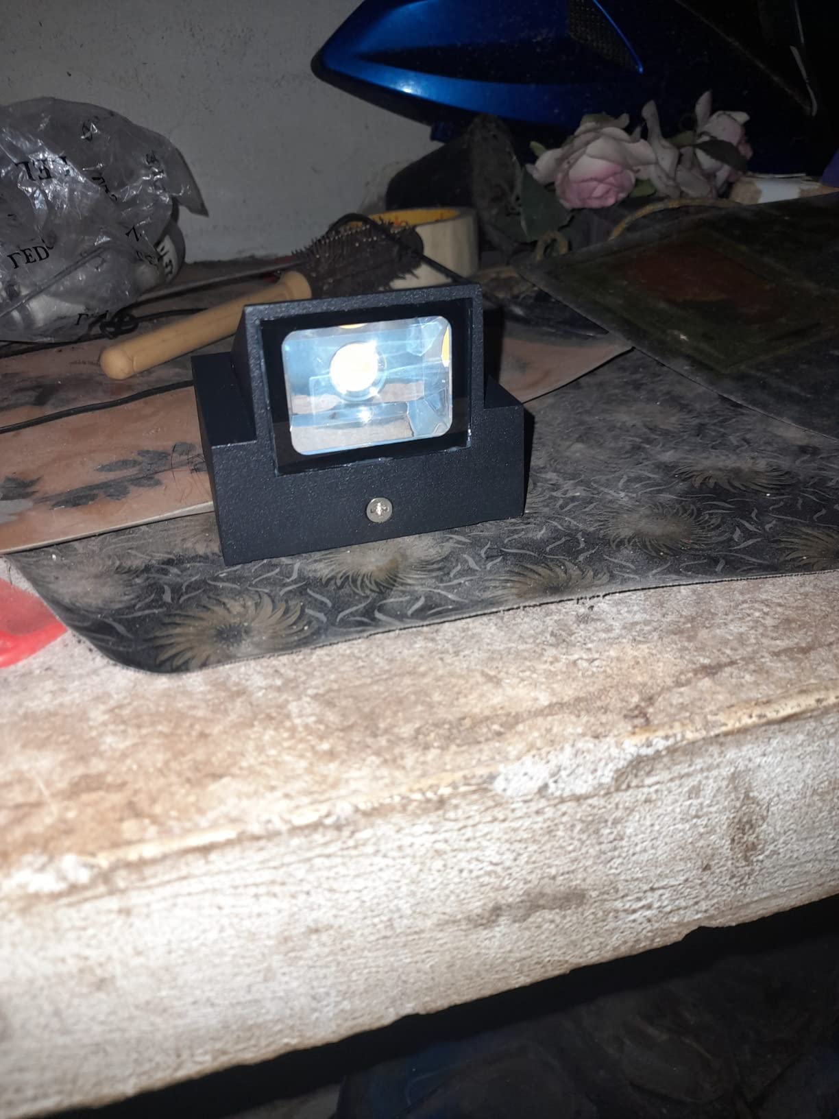 SPARC LIGHTS 3 Watts Up or Down Outdoor LED IP65, 3000K, Aluminum Die ...