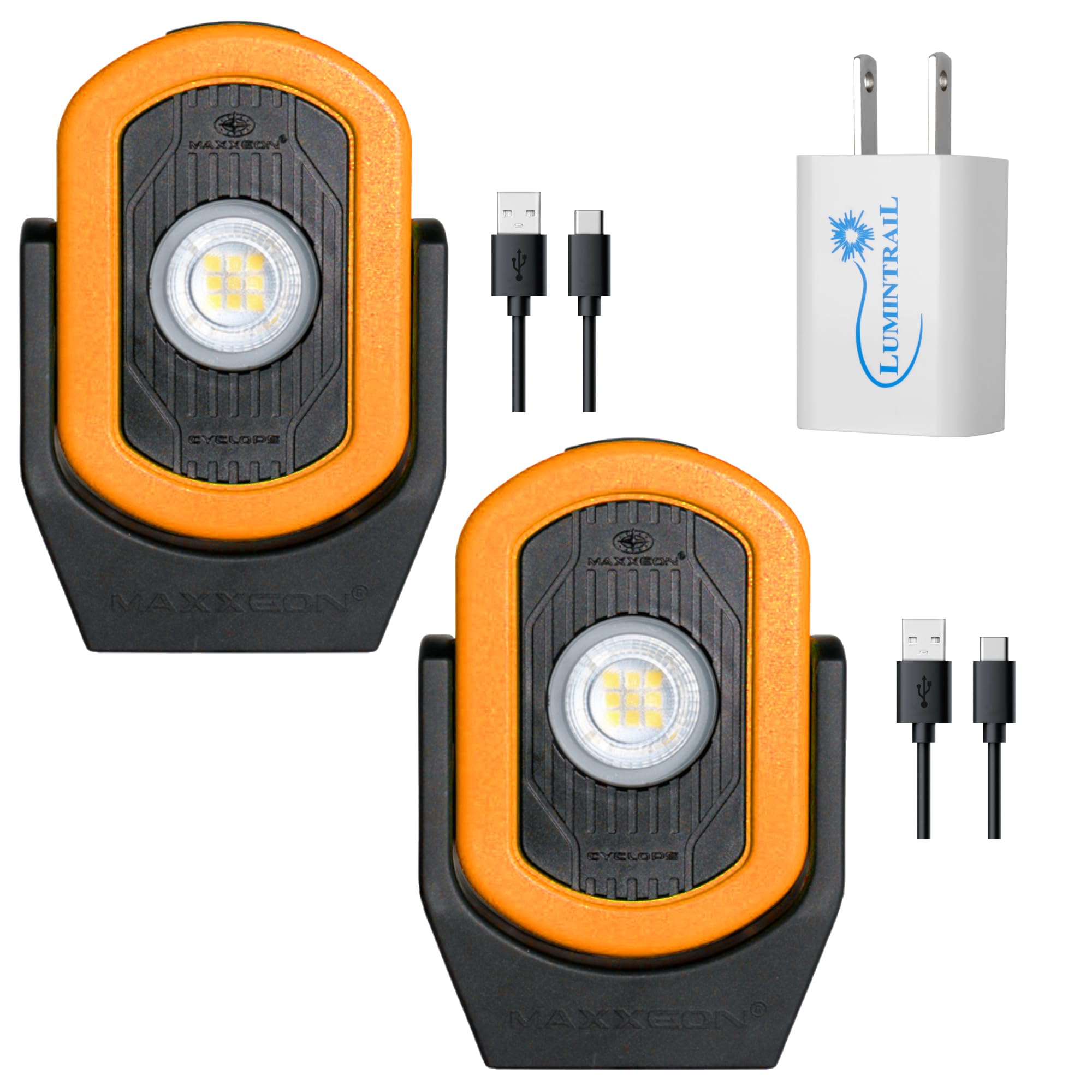 Snapklik.com : MAXXEON Cyclops 720 Lumens LED Rechargeable Work Light ...