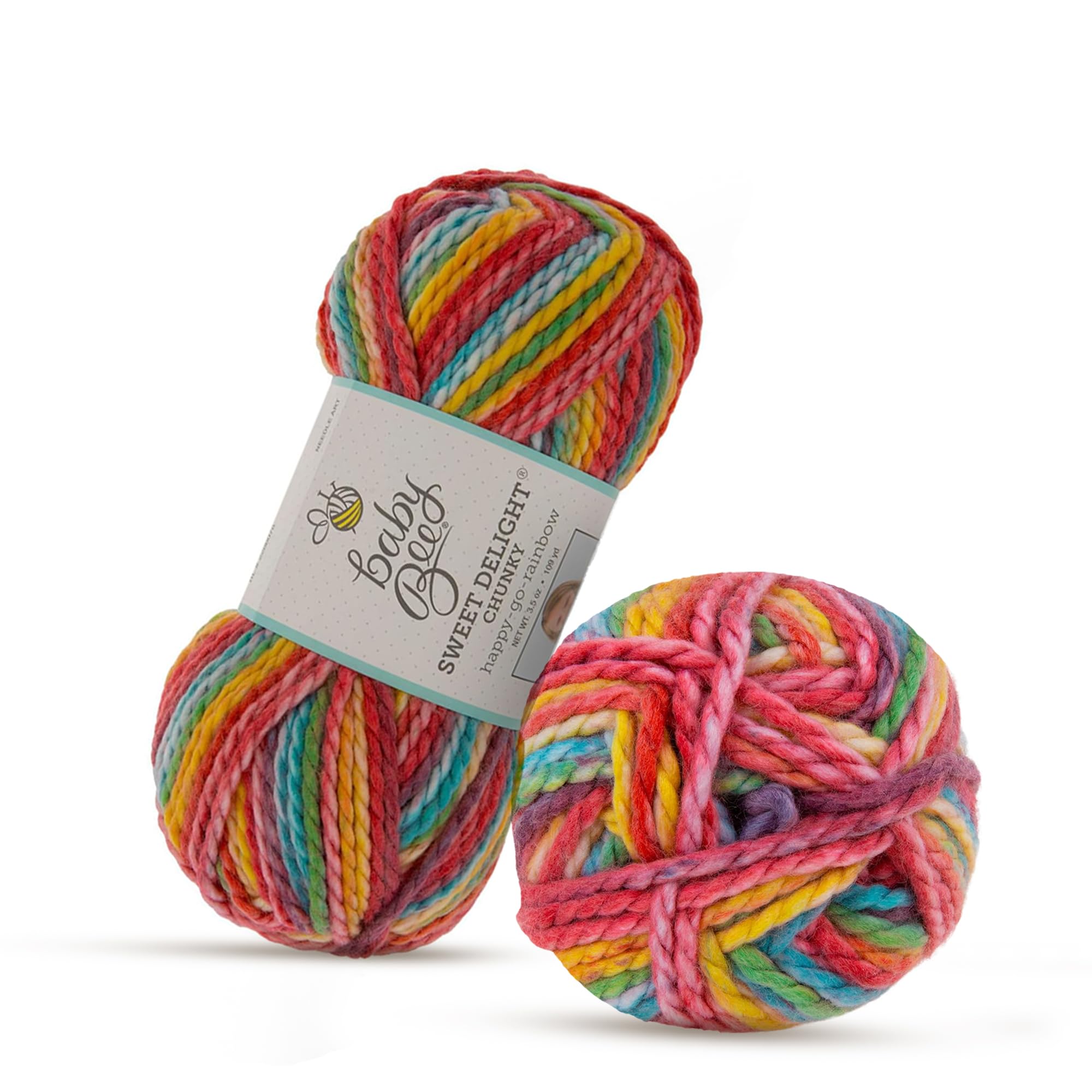 Amazon.com: Baby Bee 5 - Bulky Yarn for Crocheting & Knitting