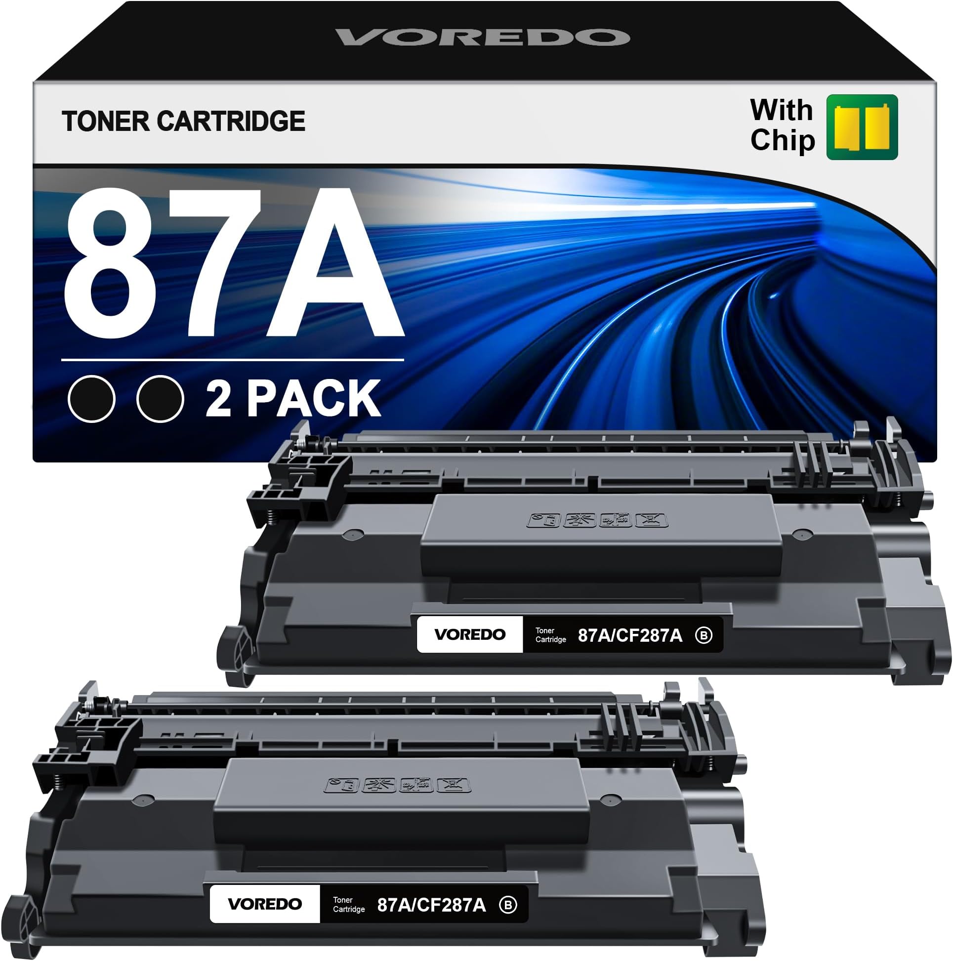 Amazon.com: HP 87X Black High-yield Toner Cartridge | Works with HP LaserJet Enterprise M506 ...