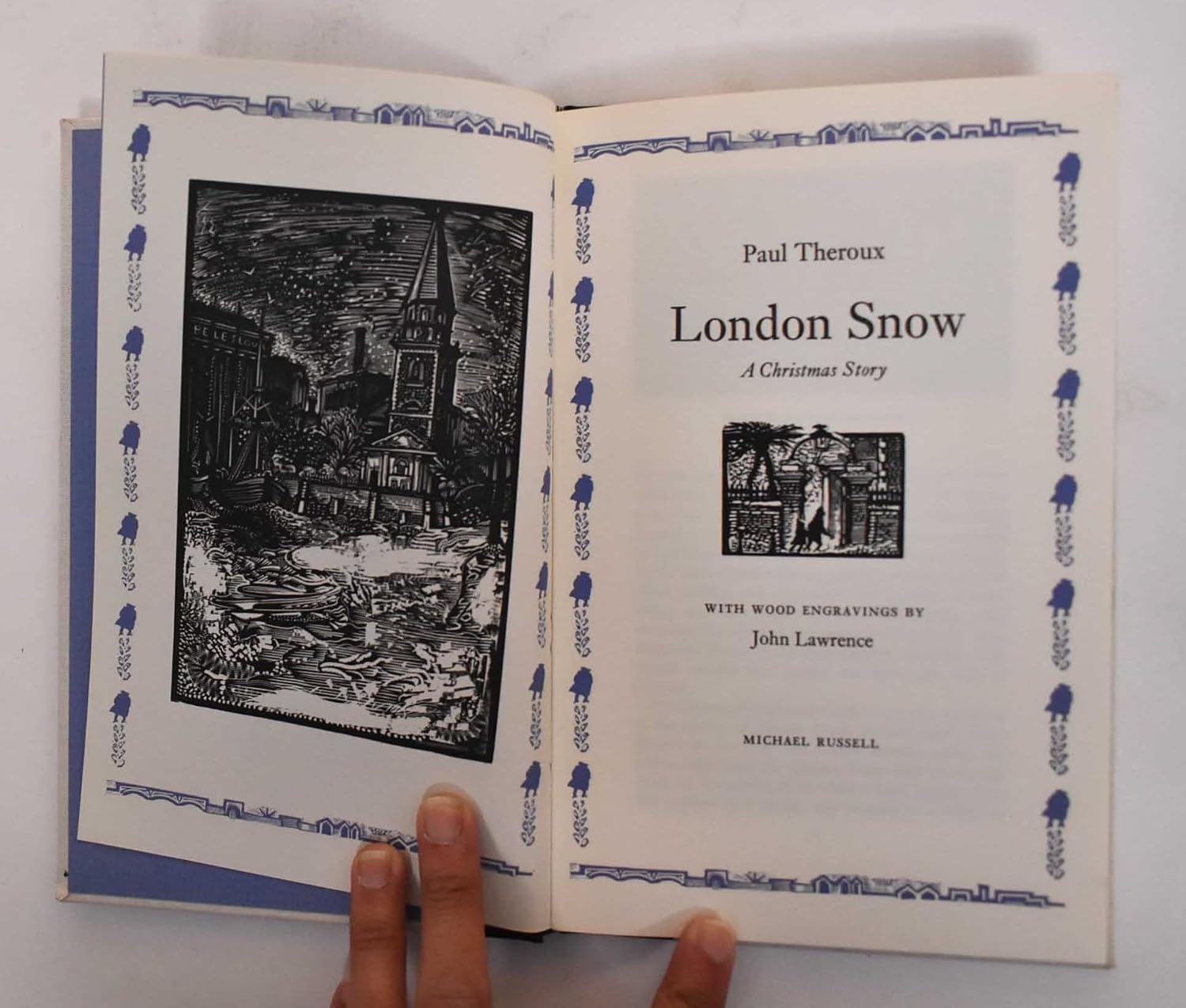London Snow: A Christmas story: Paul Theroux, John Lawrence ...
