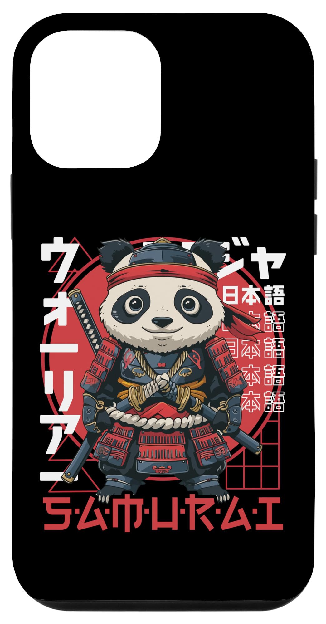iPhone 12 mini Japanese Samurai Panda Warrior Ukiyo Panda Sensei ...
