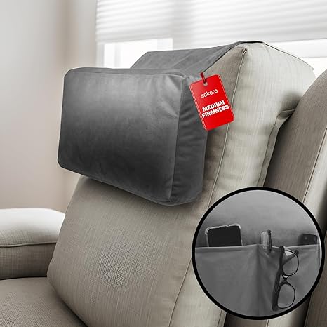 Amazon.com: sokoro Recliner Headrest Pillow - Versatile Neck Support ...