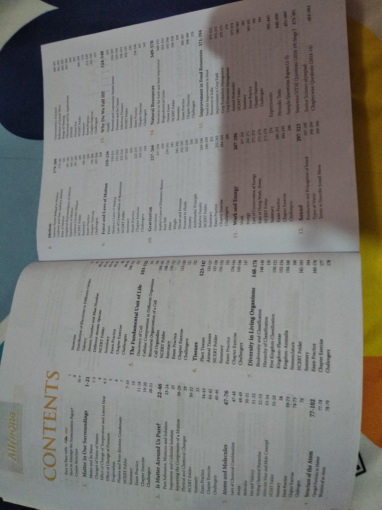 All In One Science CBSE class 9 2019-20 (Old Edition) : Arihant Experts ...