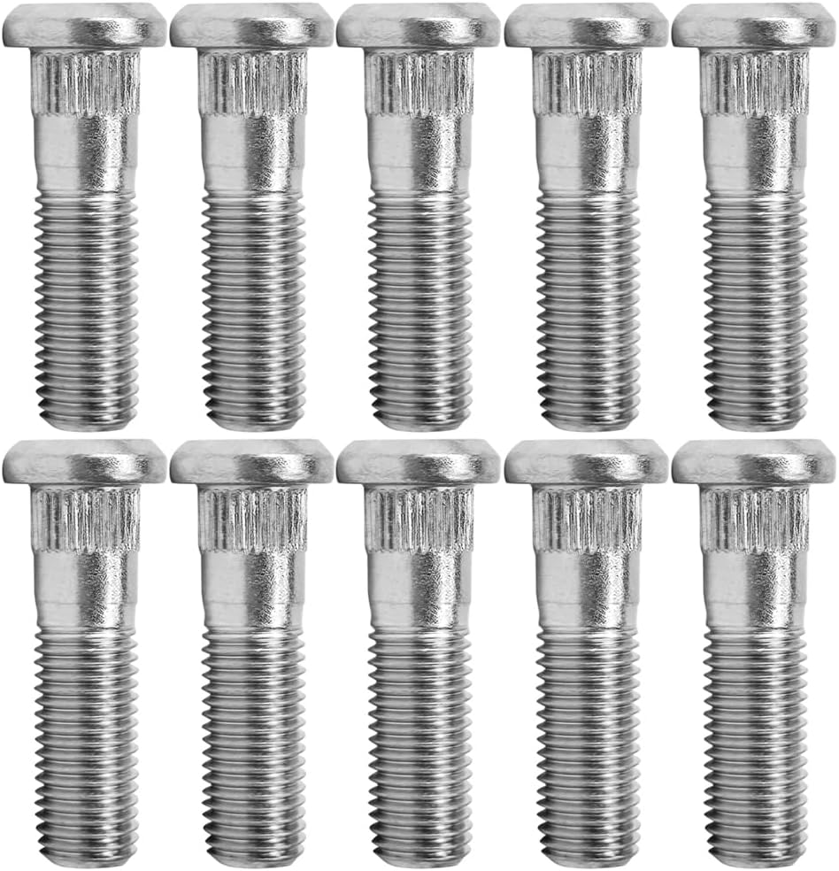 Amazon.com: Mysttoo 10PCS M12x1.5 Wheel Studs Lug Stud Bolt Compatible ...