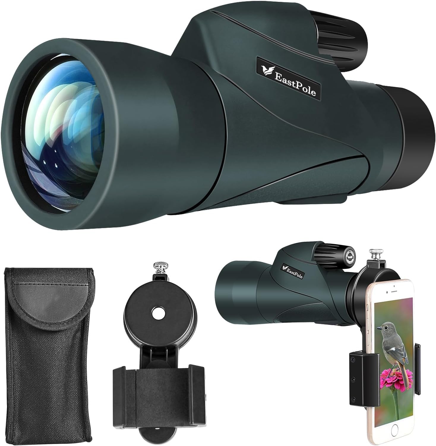 Amazon.com : Gosky Monoculars Telescope, 12x55 HD Monocular for Adult ...