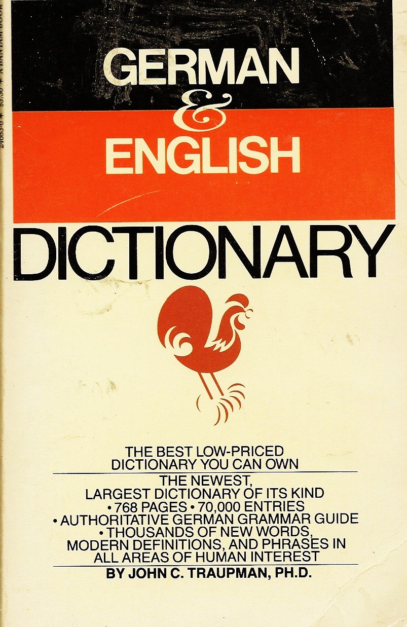 Bantam New College German/English Dictionary: John Traupmam ...