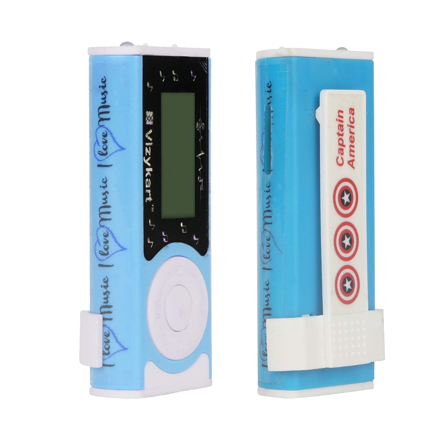 Vizykart Portable Digital Display Mp3 Music Player + Mp3 Player + SD ...