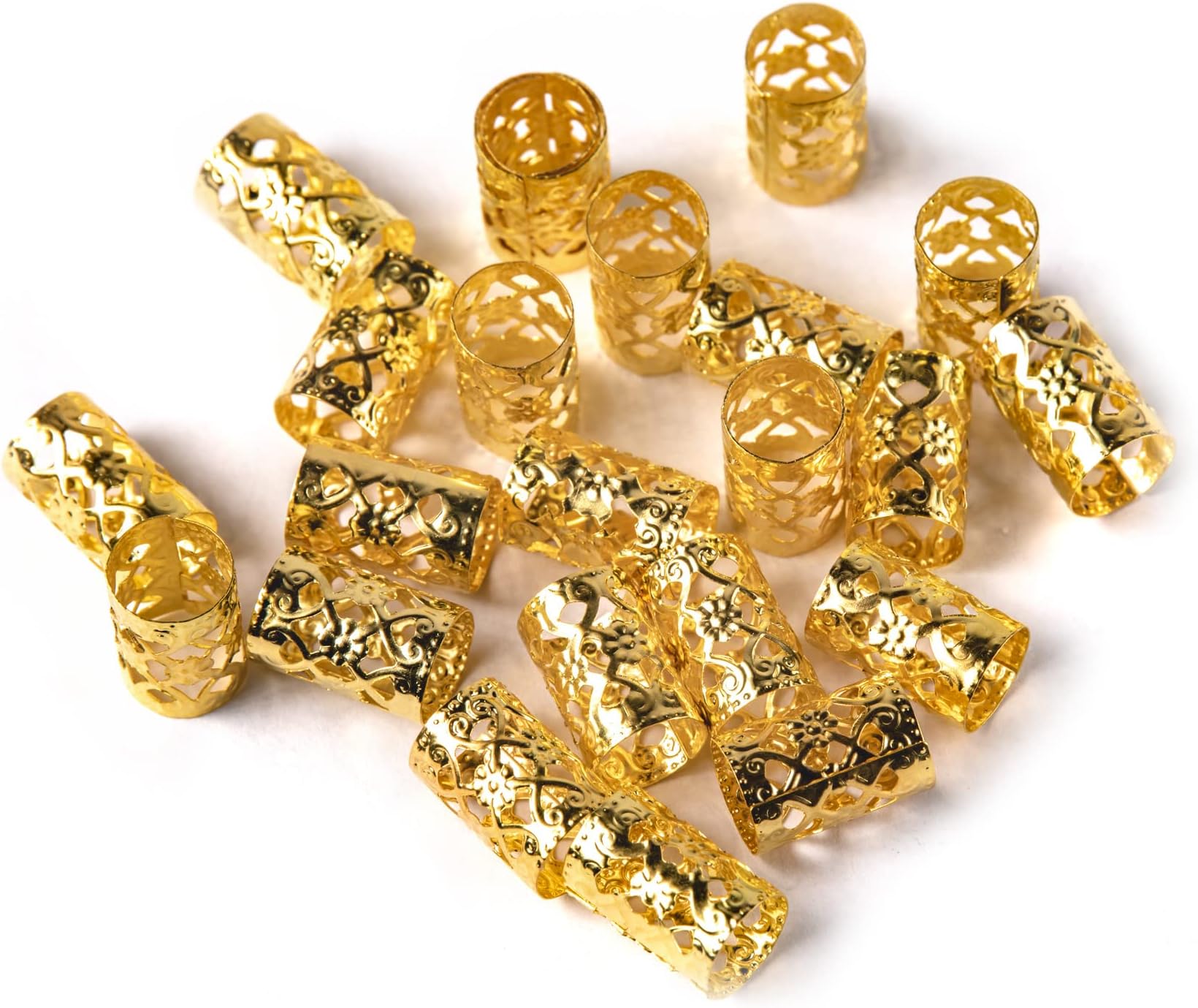 Amazon.com : 20 Pack Adjustable Gold Silver or Multi Colored Cuffs ...