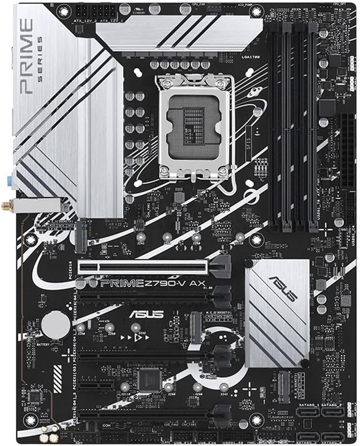 Amazon.com: ASUS Z790-V Prime WiFi AX Intel LGA 1700 ATX Motherboard ...