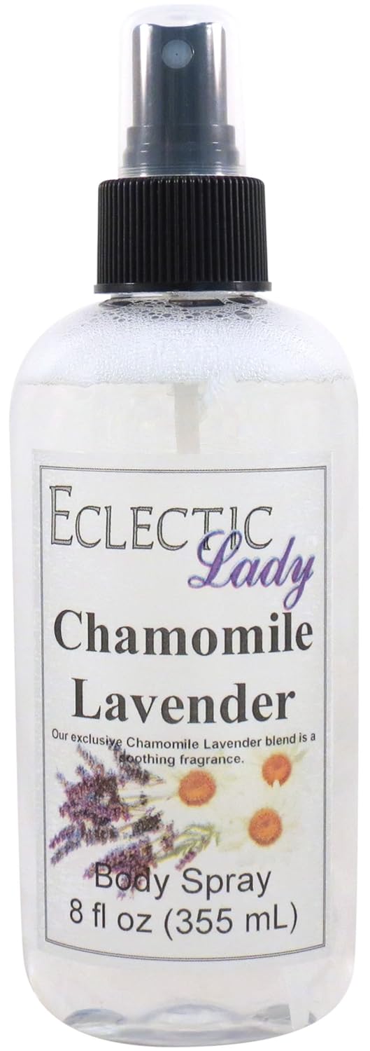 Amazon.com : Chamomile Lavender Body Spray, 16 ounces, Body Mist for ...