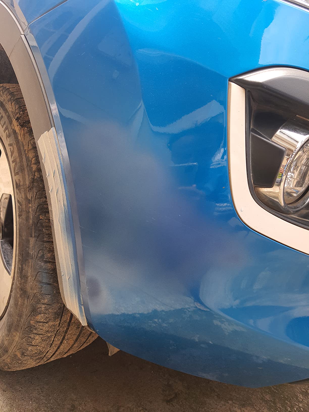 Color Magic TATA MOTORS Tectonic Blue Spray Paint - TATA TIAGO,NEXON ...