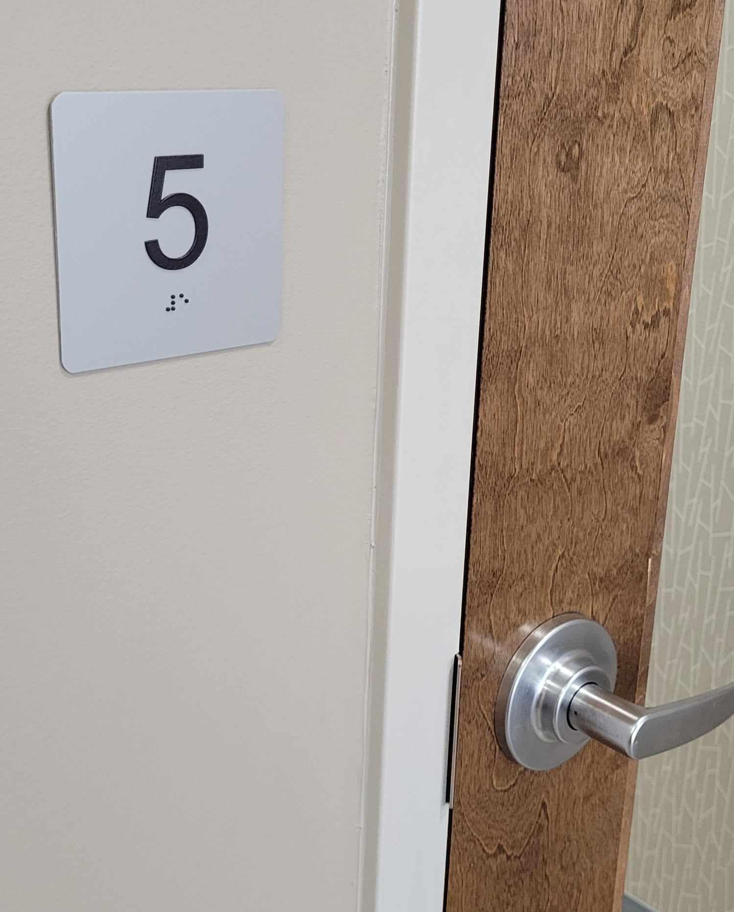 Tactile Braille Signs ADA Compliant Room Number Signs With Braille ...