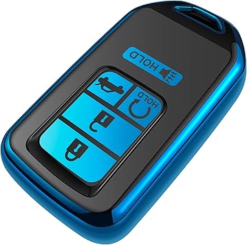 Amazon.com: Tukellen for Honda Key Fob Cover, Premium Soft TPU Full ...