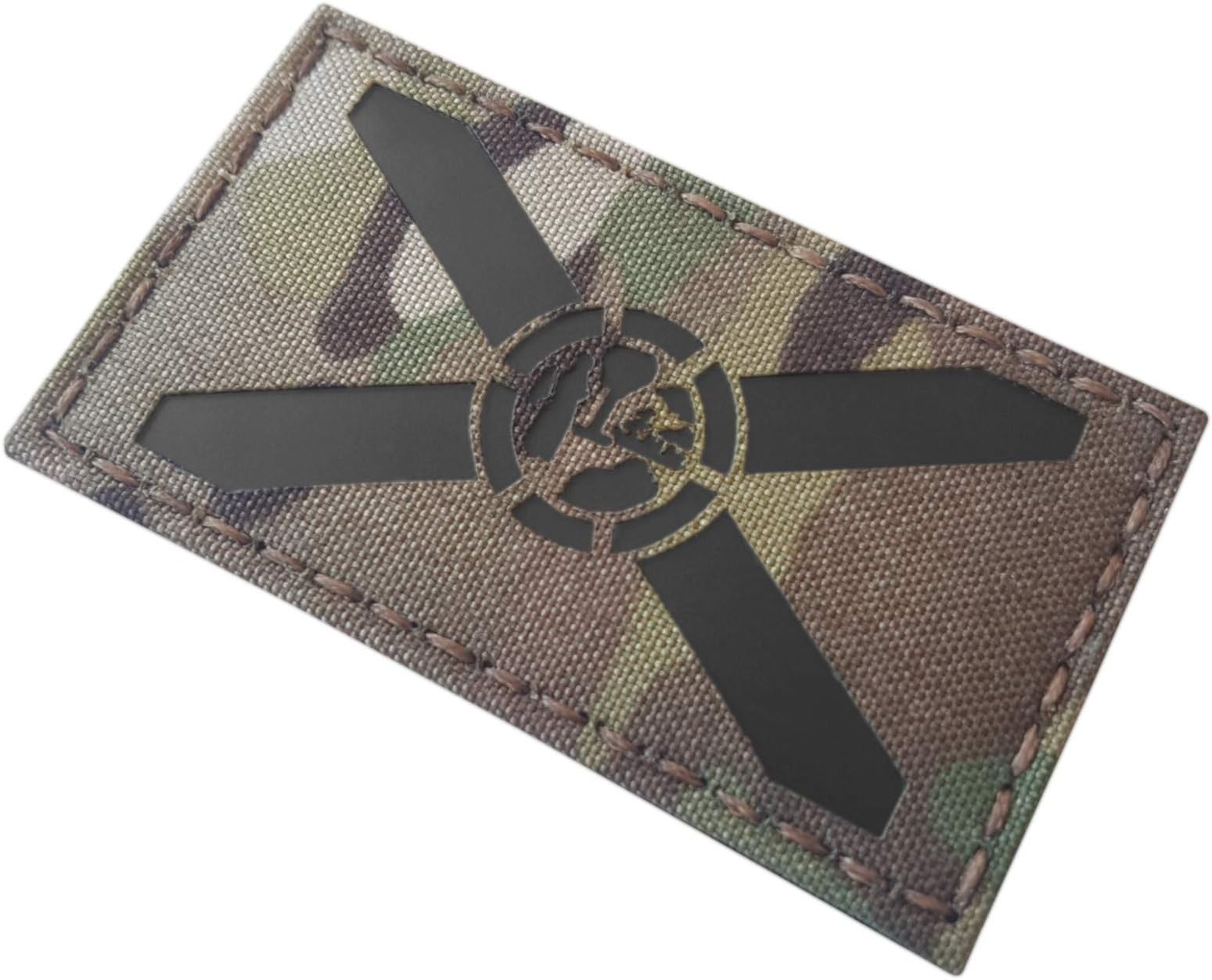 Amazon.com: mult1cam IR Florida State Flag 2x3.5 Infrared IFF Tactical ...