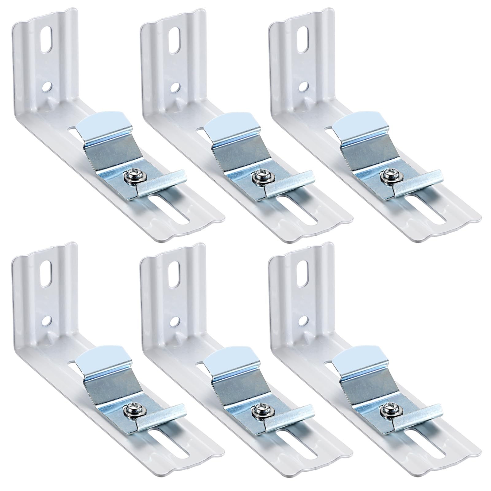 Amazon.com: Sumnacon Blind L Bracket 6 Pcs Blind Bracket Clips for ...