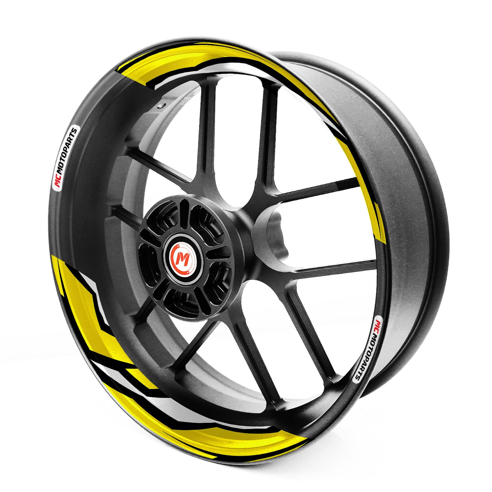 Reflective Wheel Graphics 17" Wheel Rim Decal Stickers For Yamaha MT07 ...