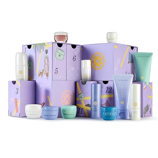 Amazon.com: TATCHA 12 Days of Treasures Advent Calendar | Holiday ...