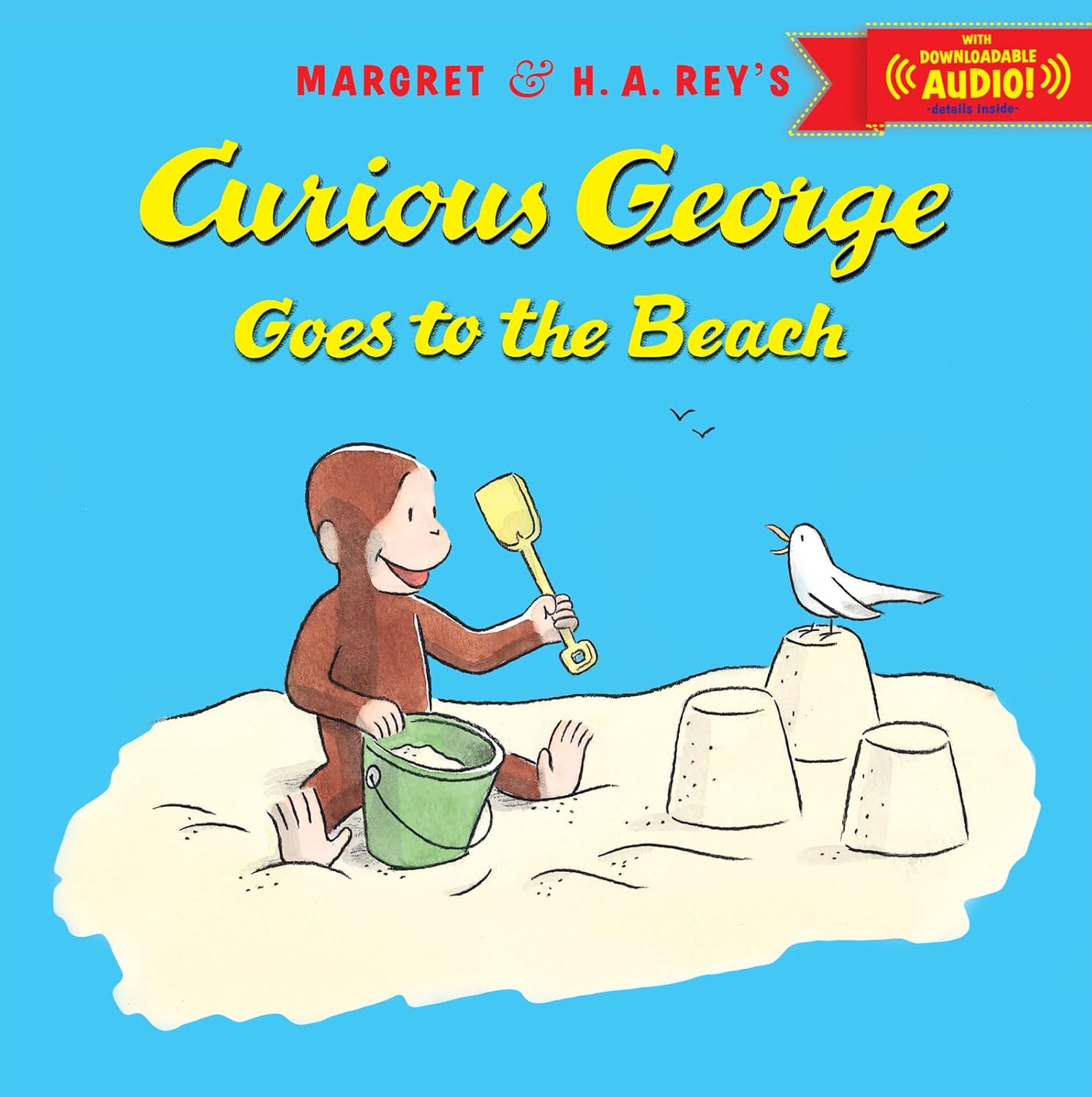 Curious George Goes to the Beach with downloadable audio: Rey, H. A ...