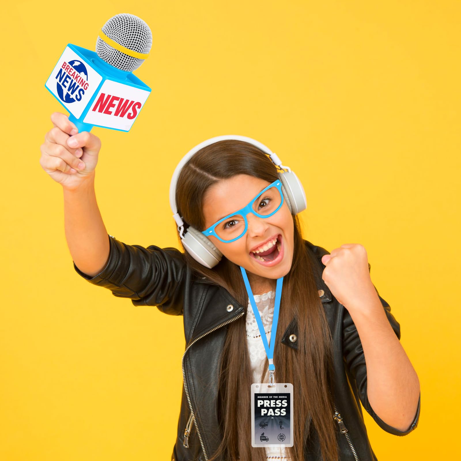 Reportero De Noticias Infantil Clipart Adobe Illustrator, Presentador
