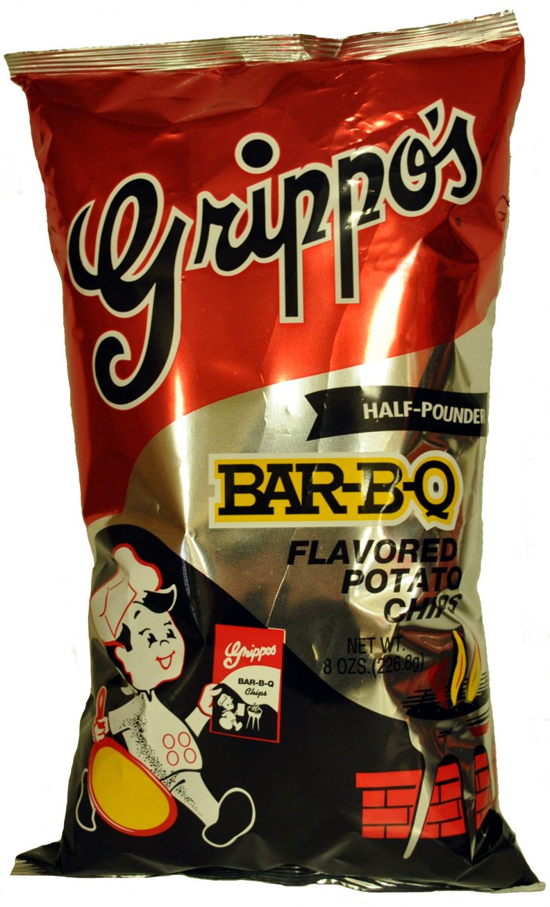 Amazon.com: Grippo's BBQ Potato Chips (12 - 8oz Bags) : Books