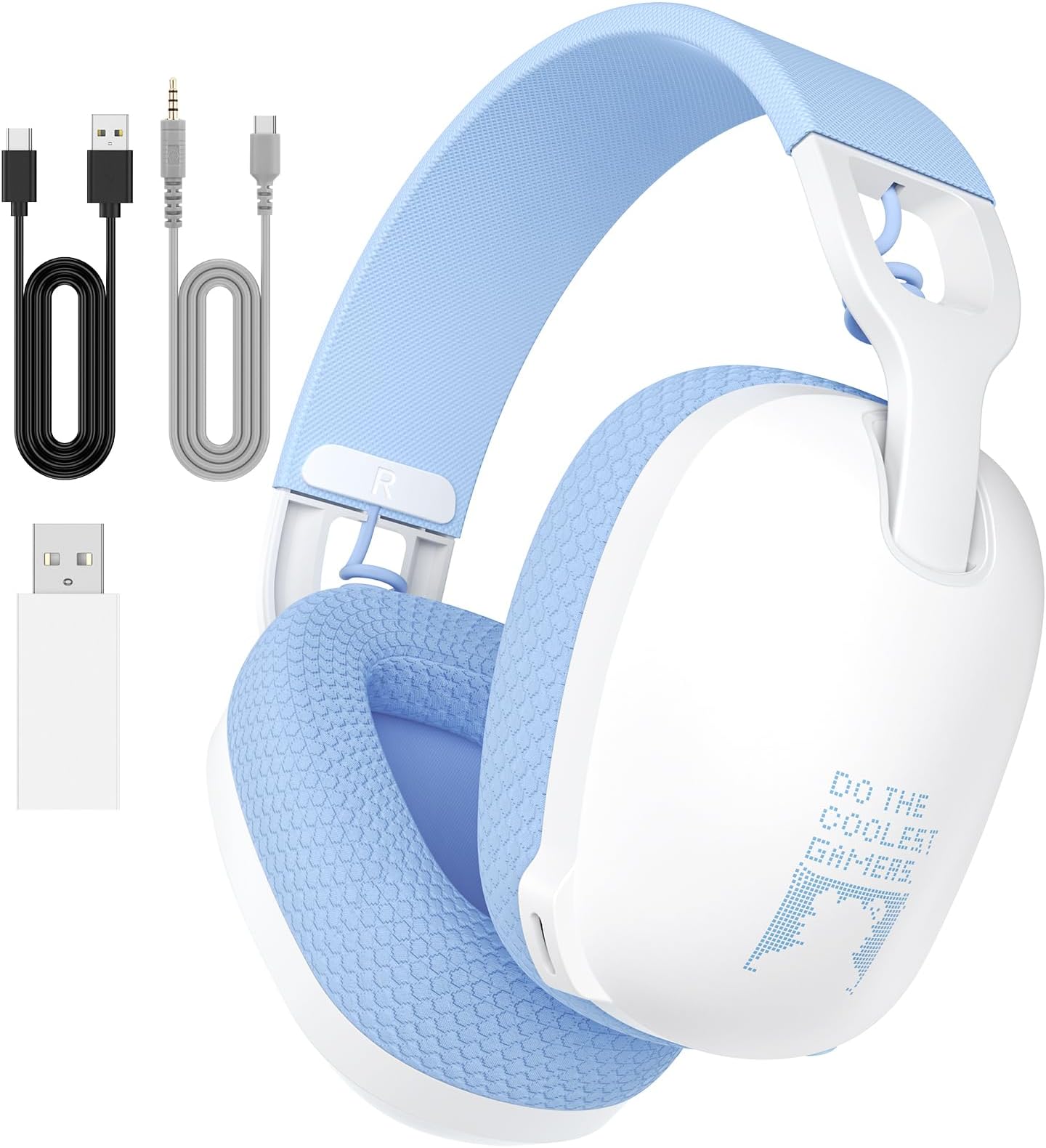 Amazon.com: FEIYING Wireless Gaming Headset, Wireless Bluetooth Gaming ...