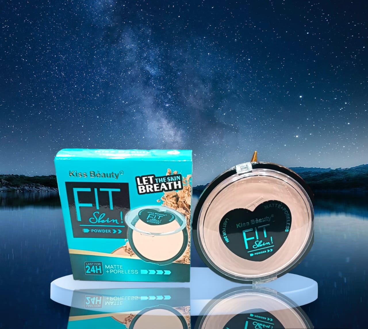 Buy Kiss Beauty Fit Skin Compact Powder Online at Low Prices in India ...
