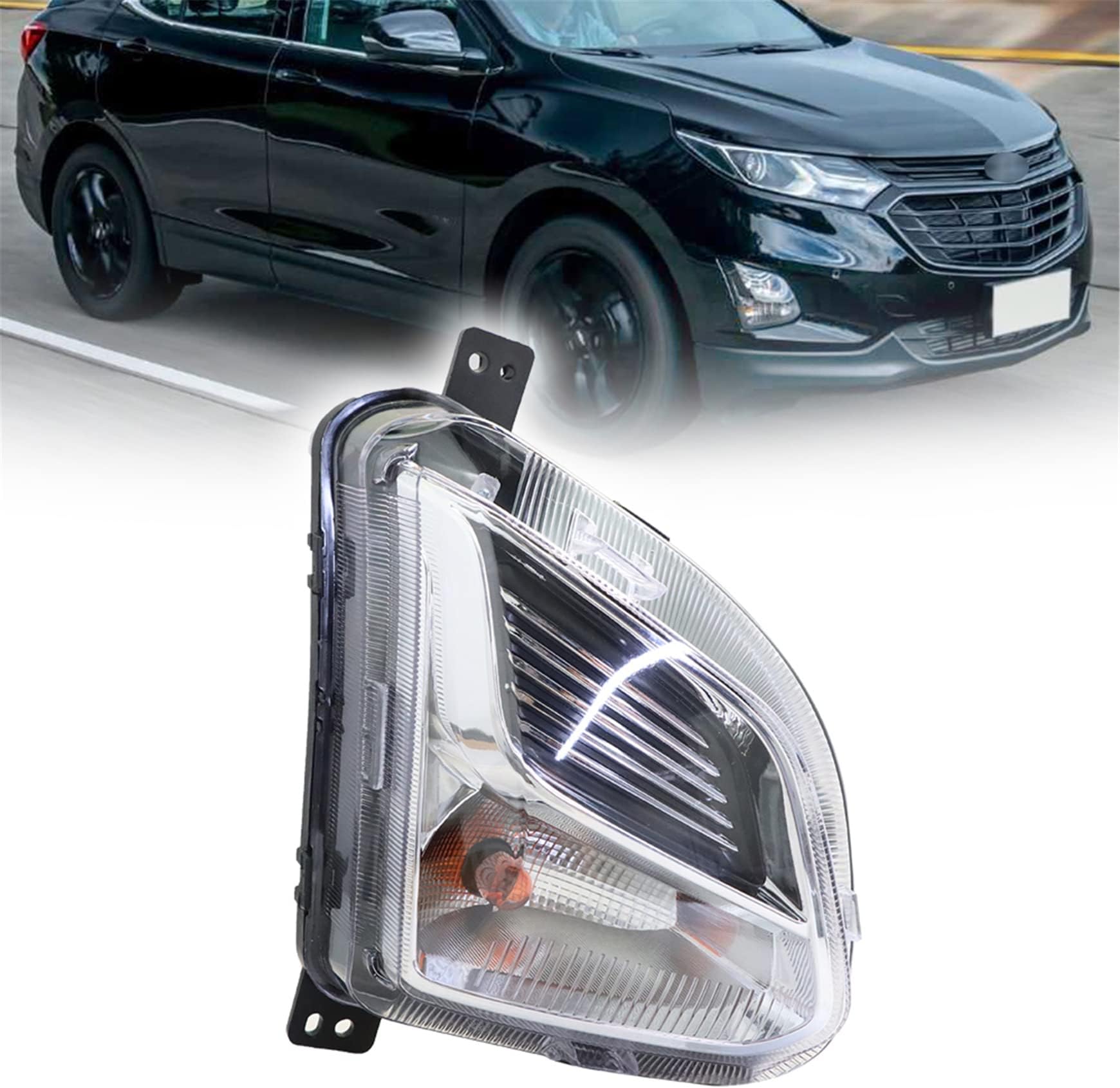 Amazon.com: Silscvtt Fog Lights Assembly Replacement for 2018 2019 2020 ...