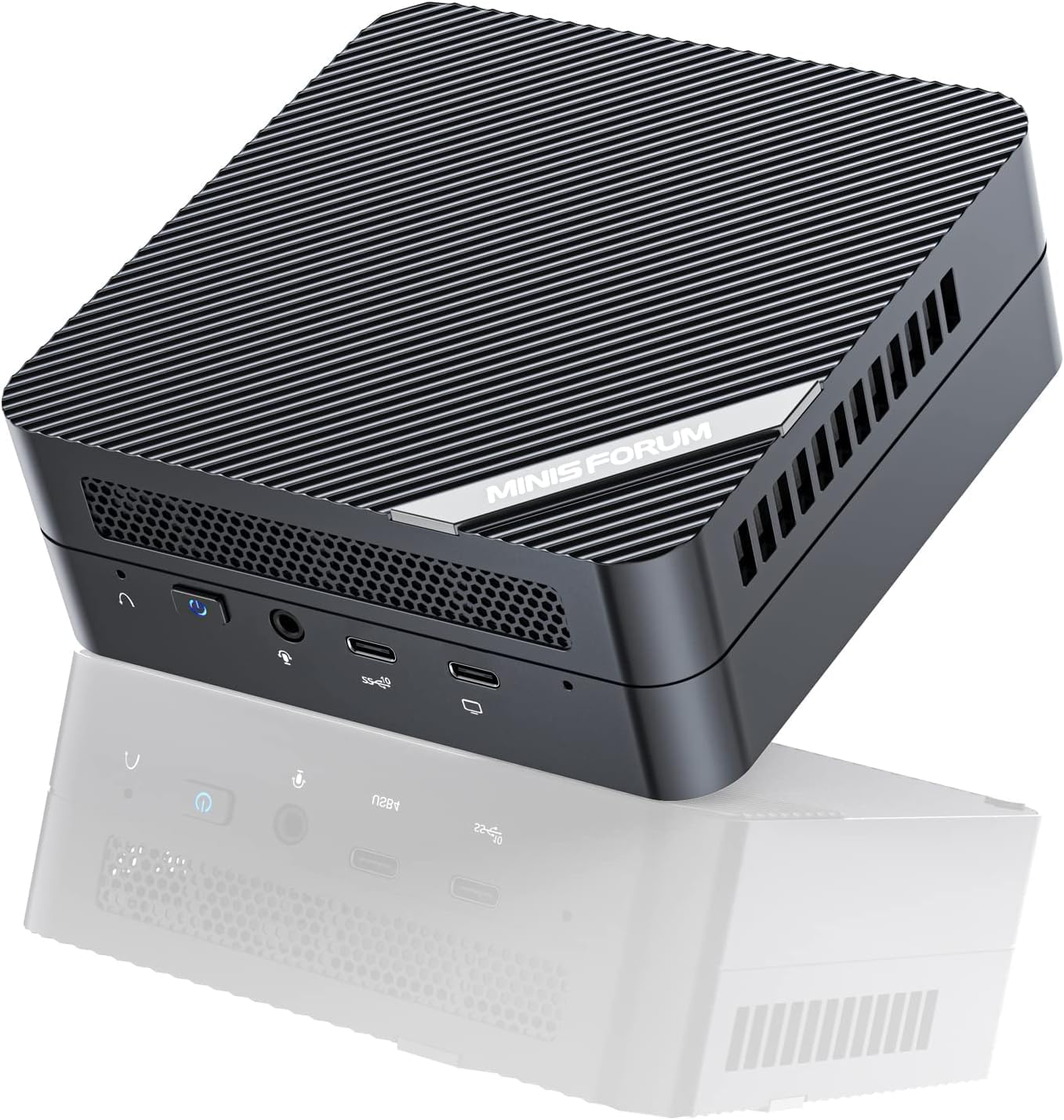 MINIS FORUM UM450 Mini PC AMD Ryzen 5 4500U AMD Radeon Graphics Micro ...