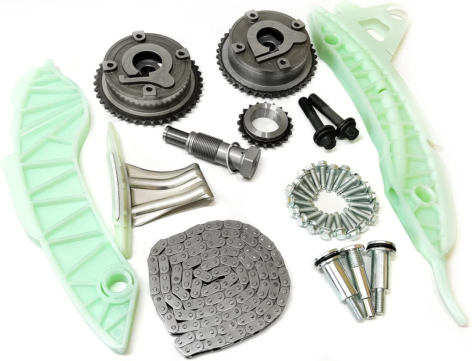 Amazon.com: BLINTAC Timing Chain Kit VVT Sprockets Camshaft Adjusters ...