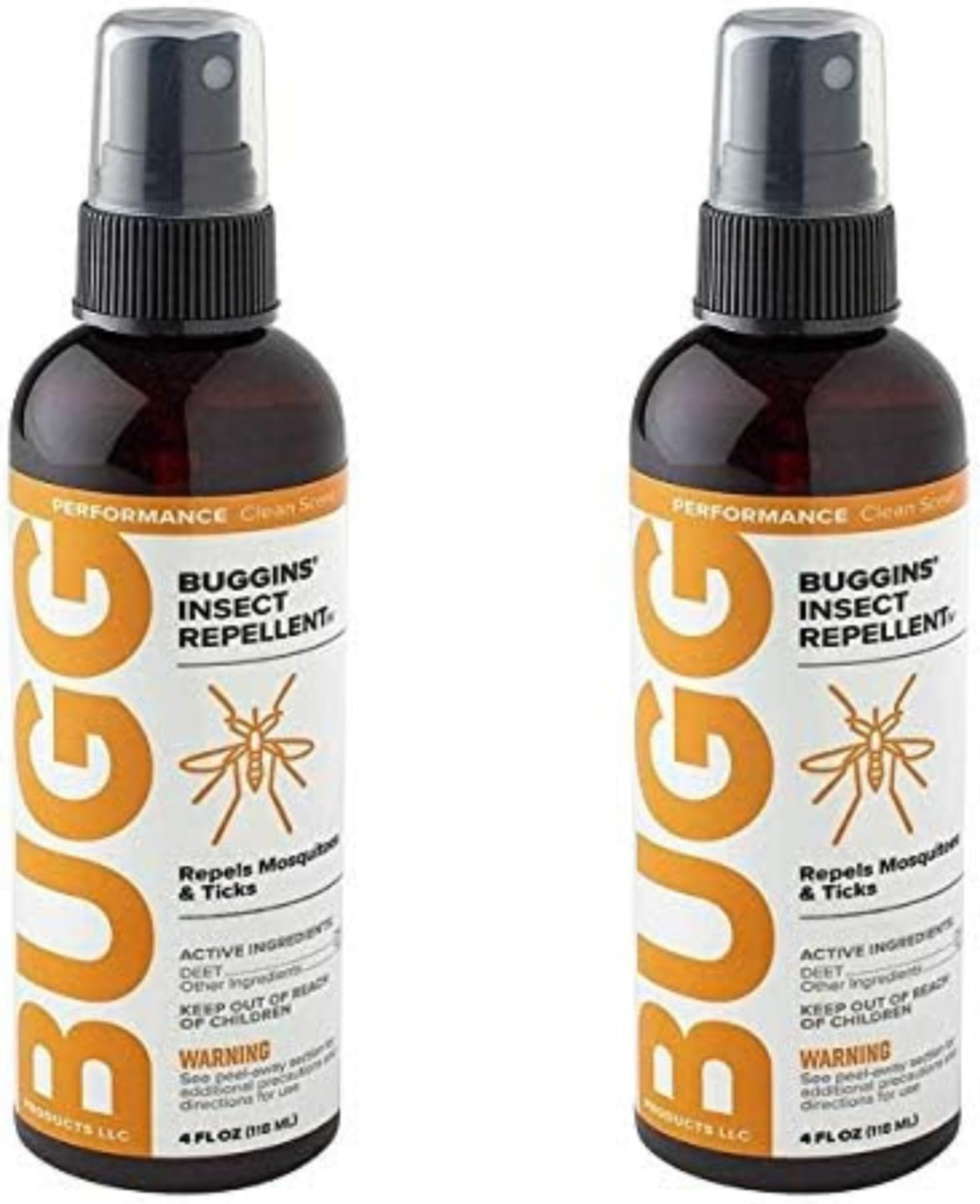 Amazon.com: BUGGINS IV Performance - Insect Repellent - Mosquitoes ...