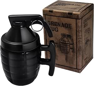 Amazon.com: KerLxs To Grenade Cup,Ceramic Coffee Cup and Mug &Hot ...