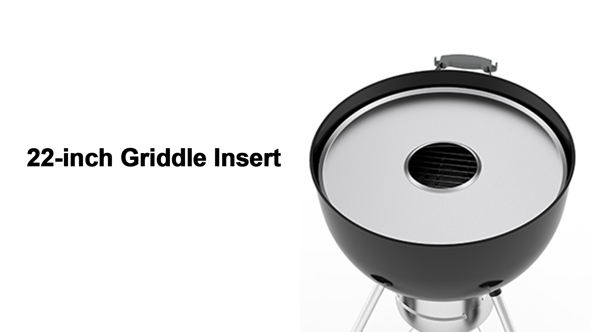 Watch Stanbroil Griddle Insert for Weber 22" Kettle Charcoal Grill on ...