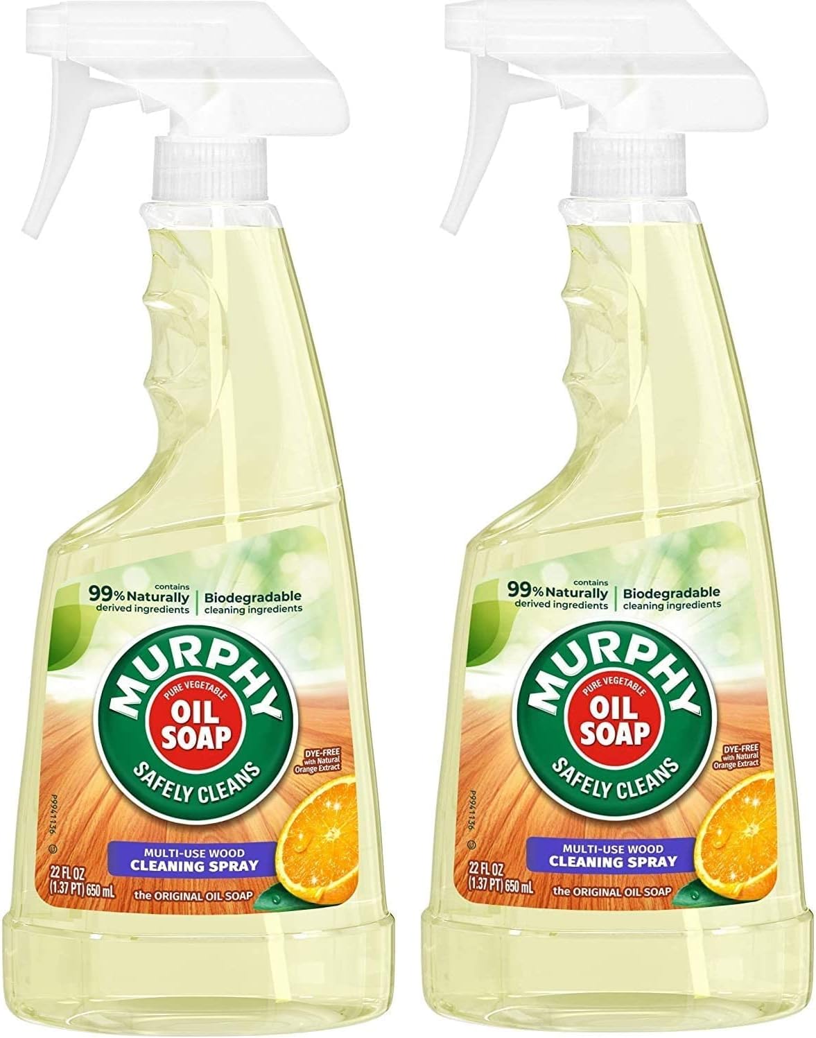 Amazon.com: Murphy Oil Multi-Use Wood Cleaner Spray with Orange Oil, 22 ...