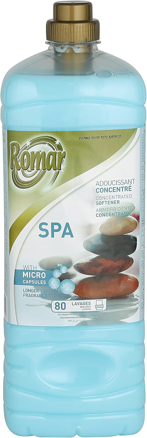 Romar Spa Concentrated Fabric Softener 2 Liter : Amazon.ae: Health
