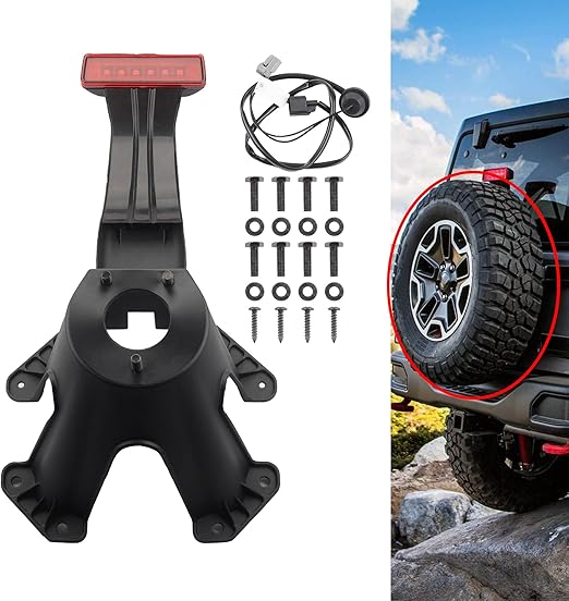 Amazon.com: Dasbecan 55397217AJ Spare Tire Holder Bracket Tire Carrier ...