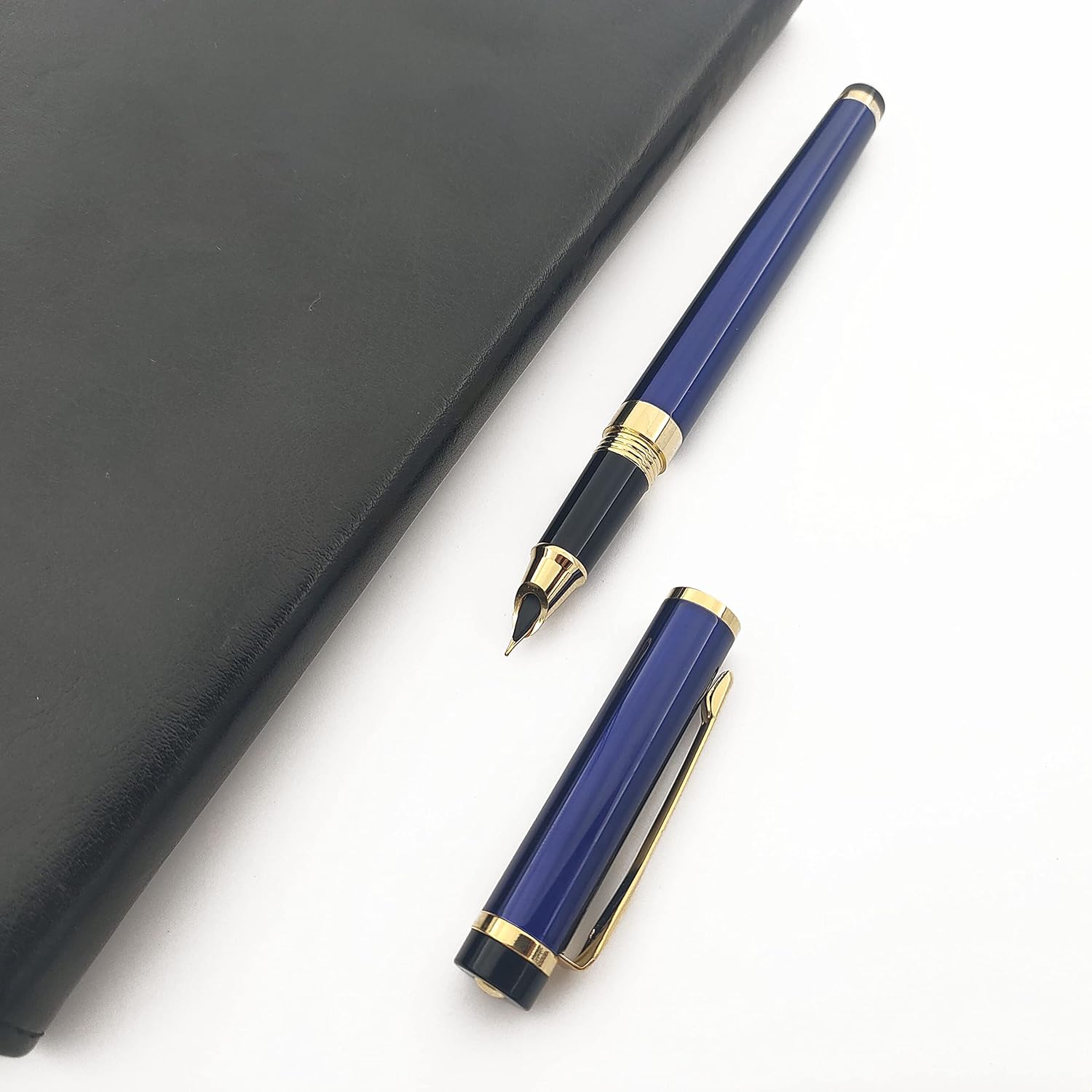 MCKhome Fountain Pen Smooth Writing Signature Pen Fine Nib Liquid Ink ...