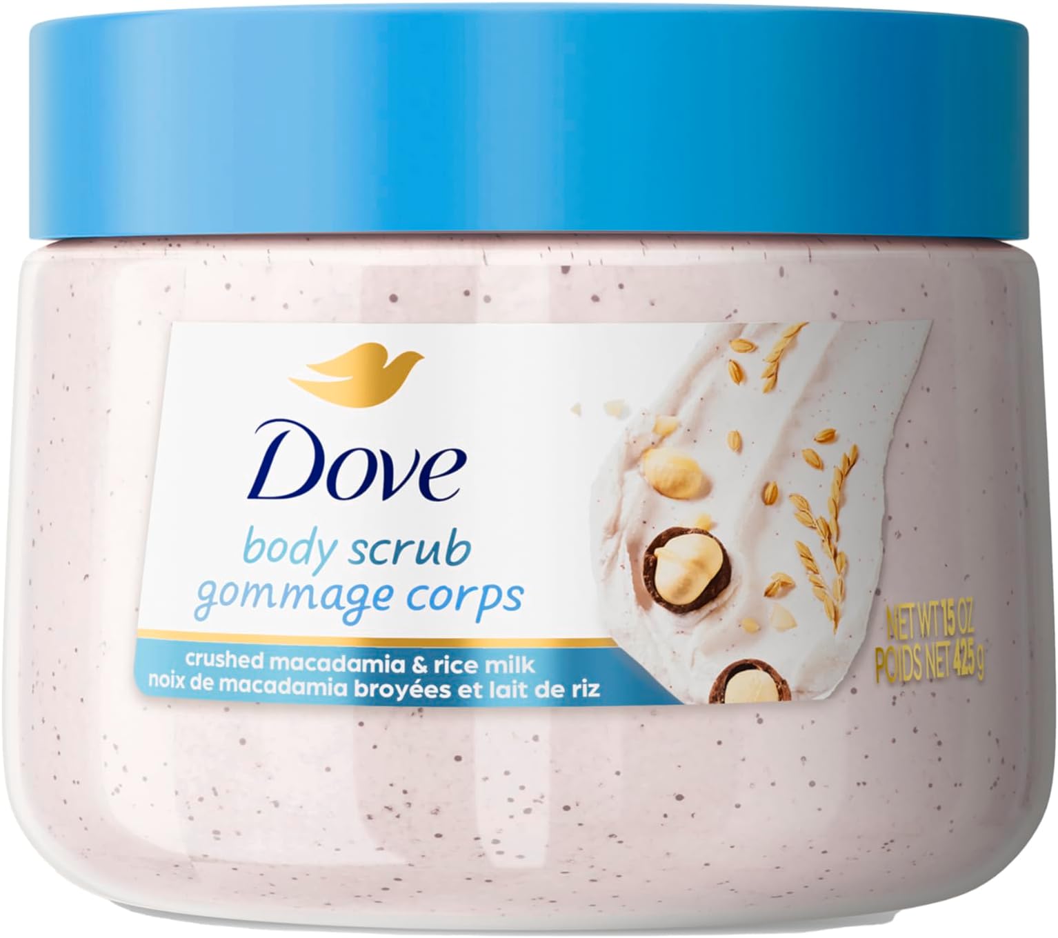 Amazon.com : OGX Smoothing + Coconut Coffee Exfoliating Body Scrub with ...