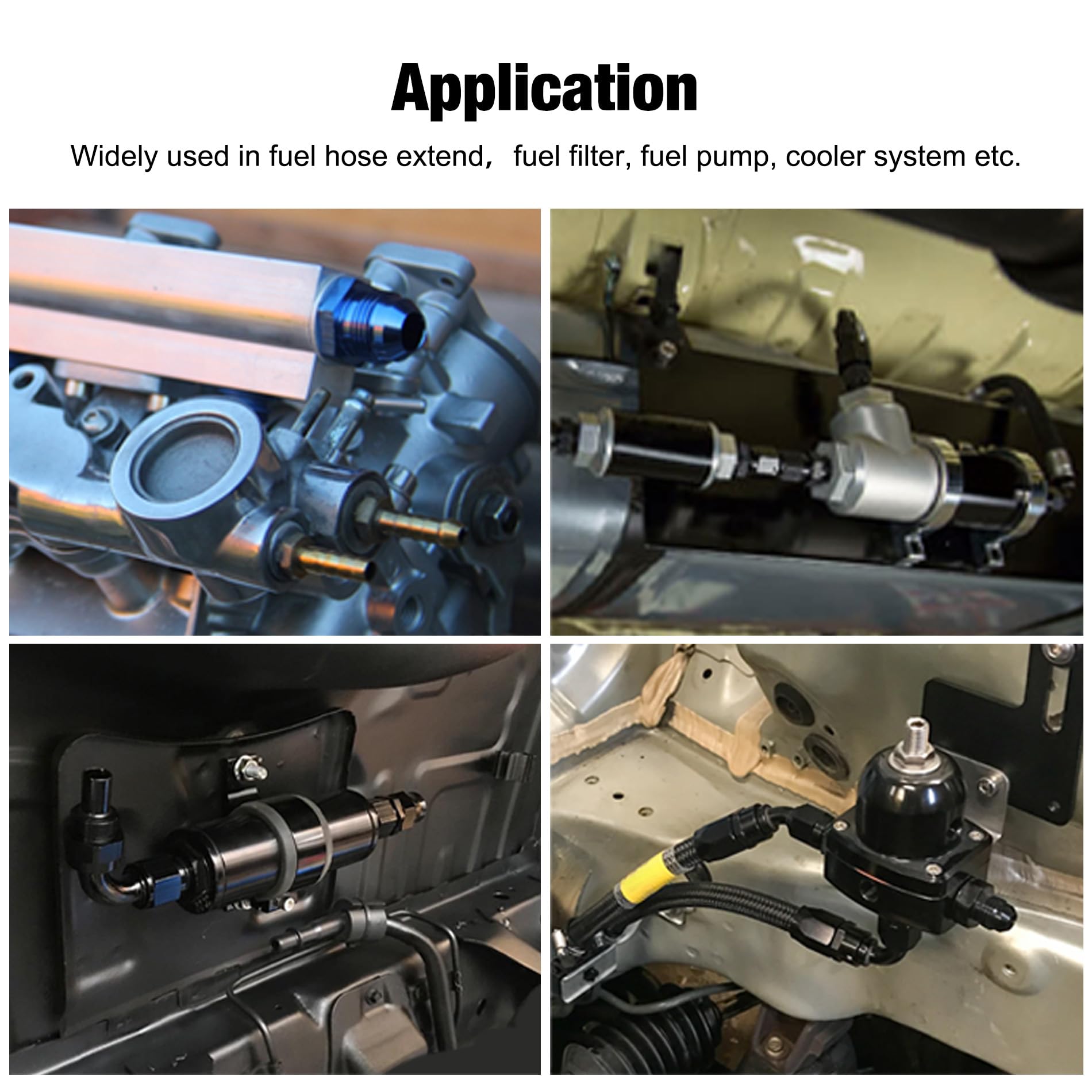 Snapklik.com : 3AN Male To Male Flare 90 Degree Union Coupler Fitting ...